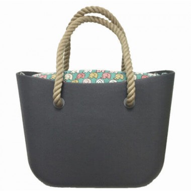 Женская сумка-конструктор Ocopy classic, темно-серая - 496